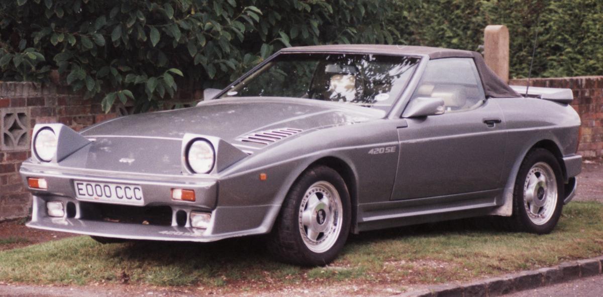 TVR 420 technical specifications and fuel economy